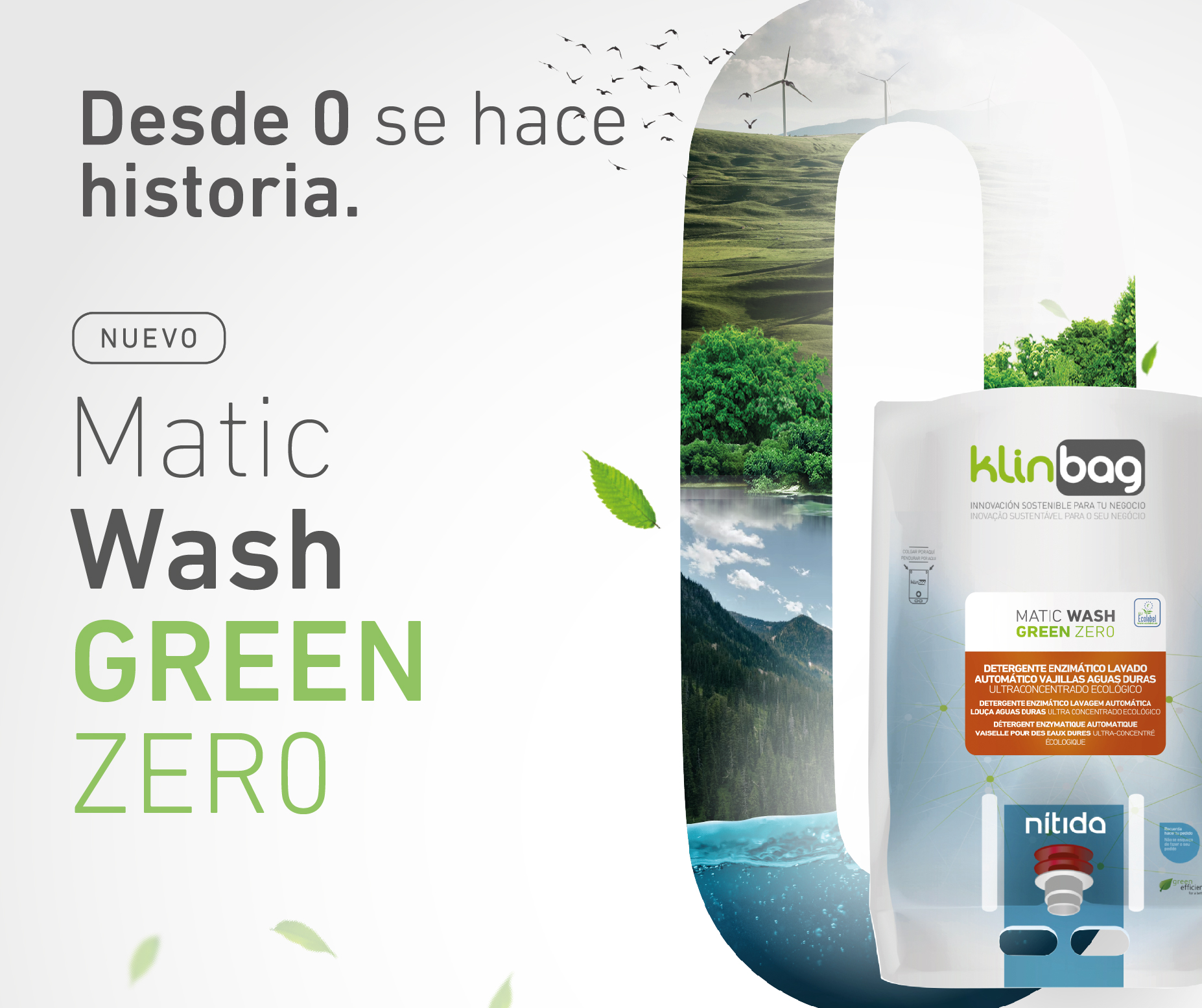 Nítida revoluciona el sector de la higiene I Nuevo detergente sostenible