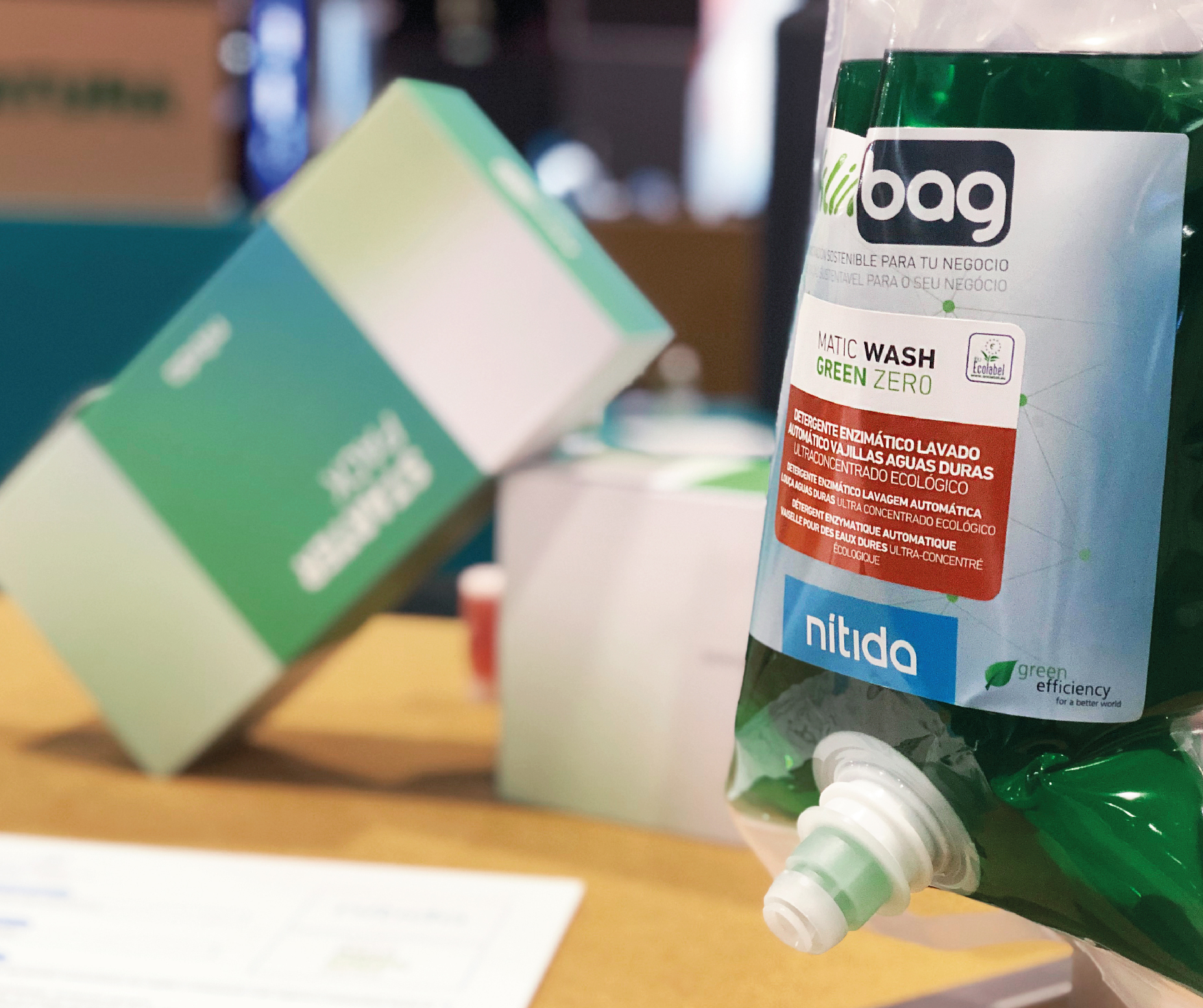 Nítida presenta en Ecofira sus avances en higiene profesional y sostenible